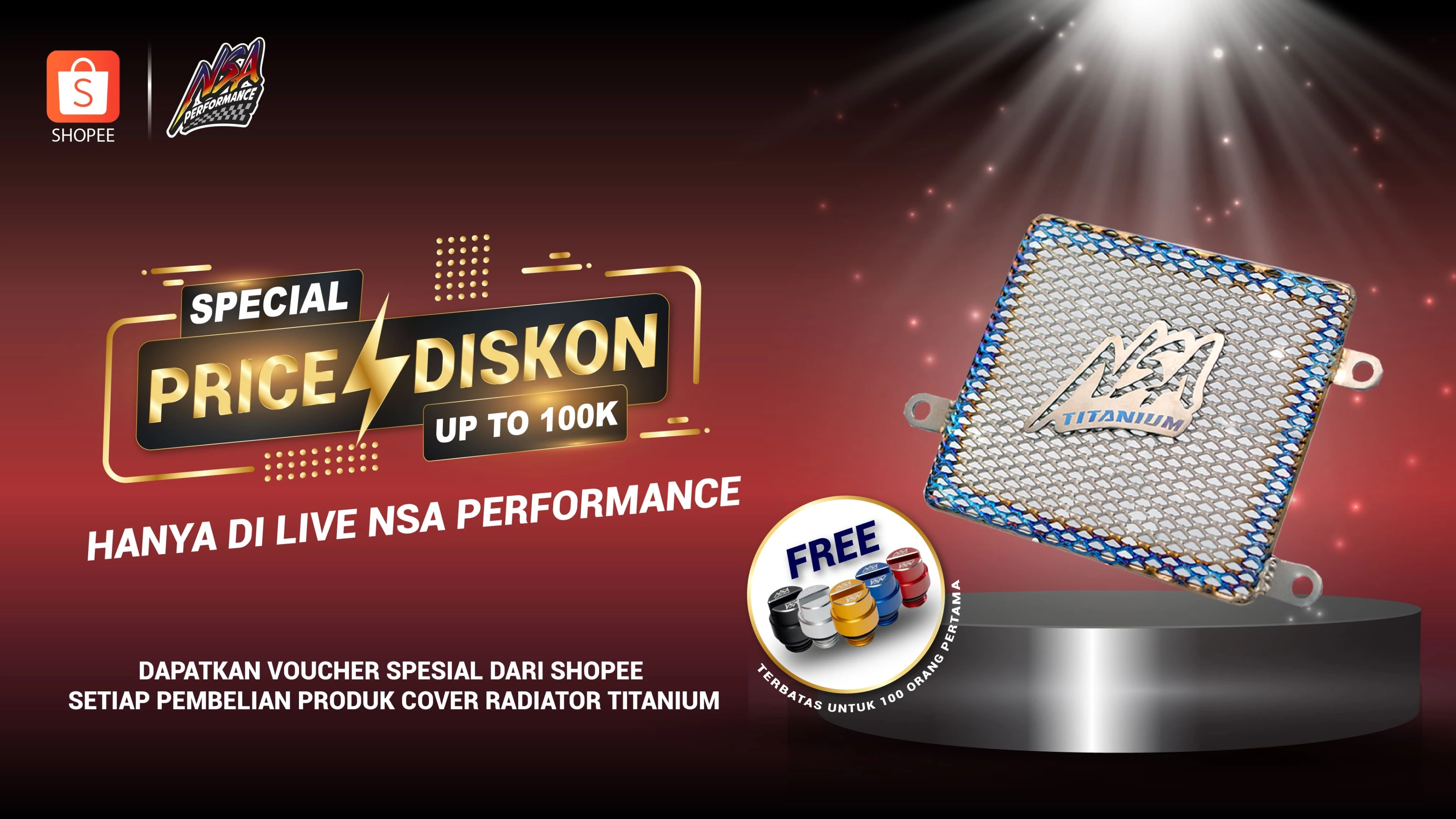 NSA Performance - Part Otomotif No. 1 di Indonesia