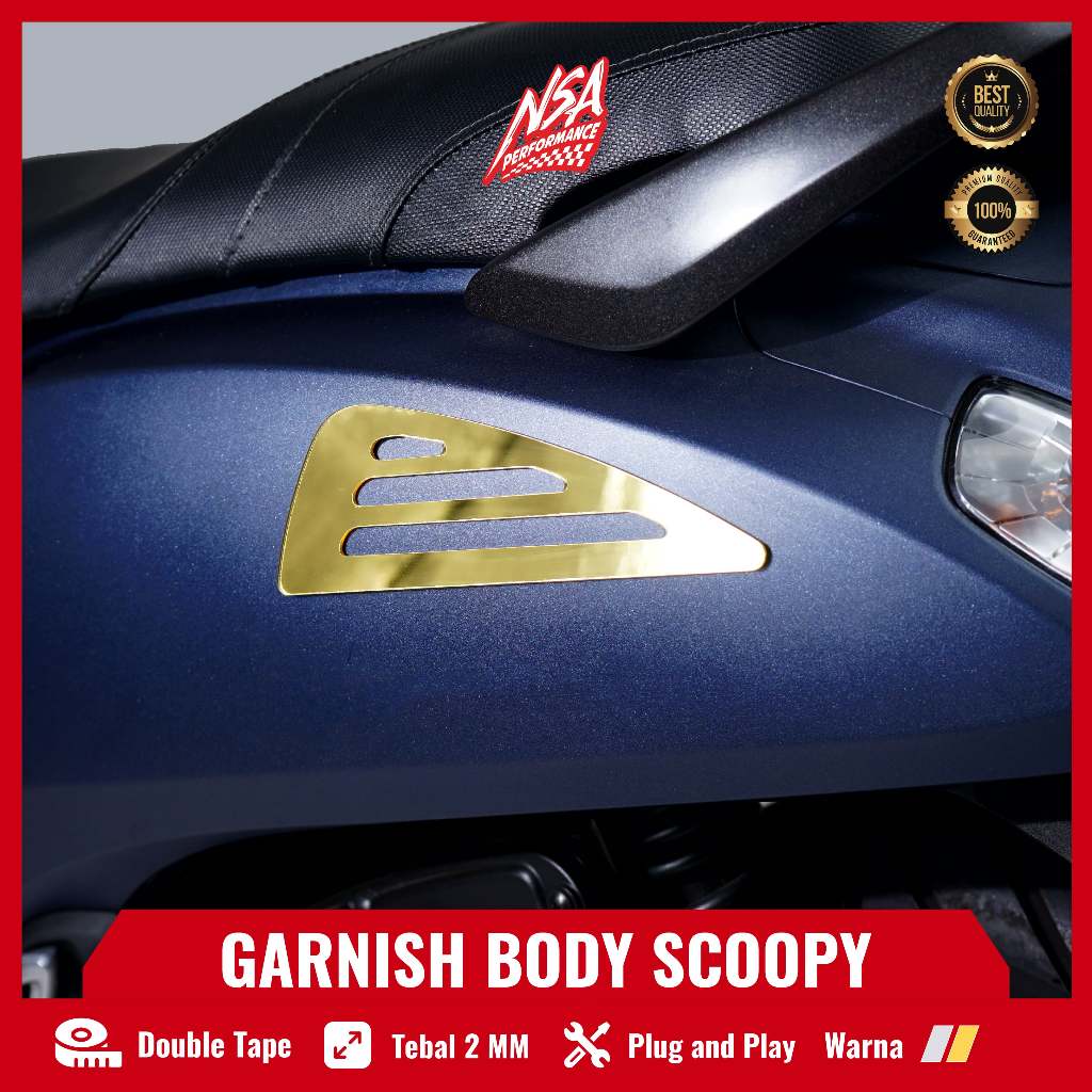 GARNISH BODY SAMPING ALL SCOOPY 2016-2023 VARIASI MOTOR KEREN SCOOPY ...